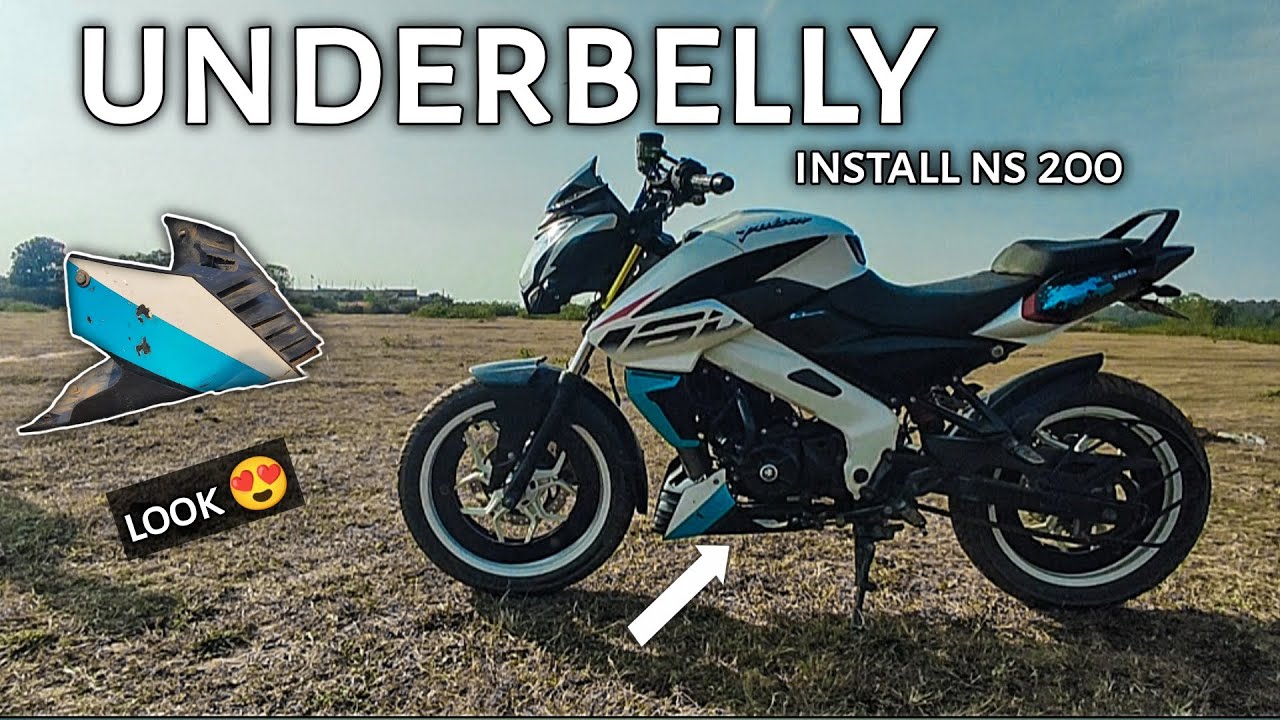 ns 200 underbelly install in duke 200 # to easy fit || underbelly ...