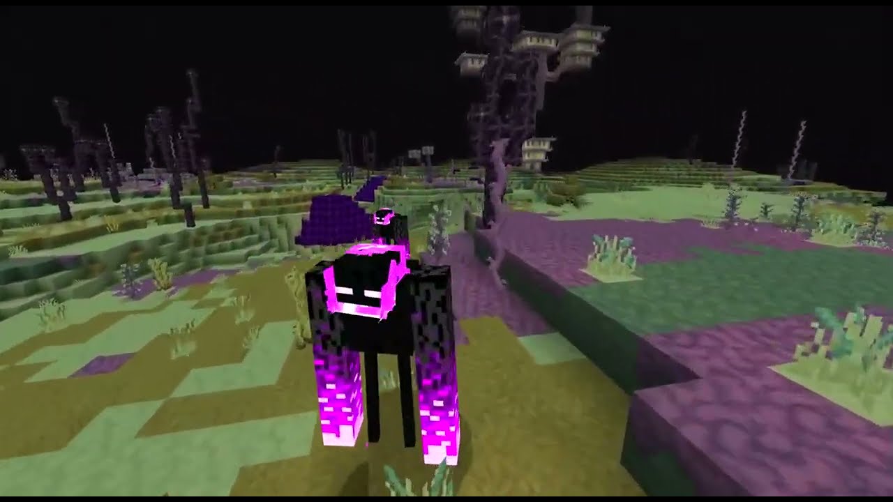 Minecraft dungeon addon:echoing void in progress! - YouTube