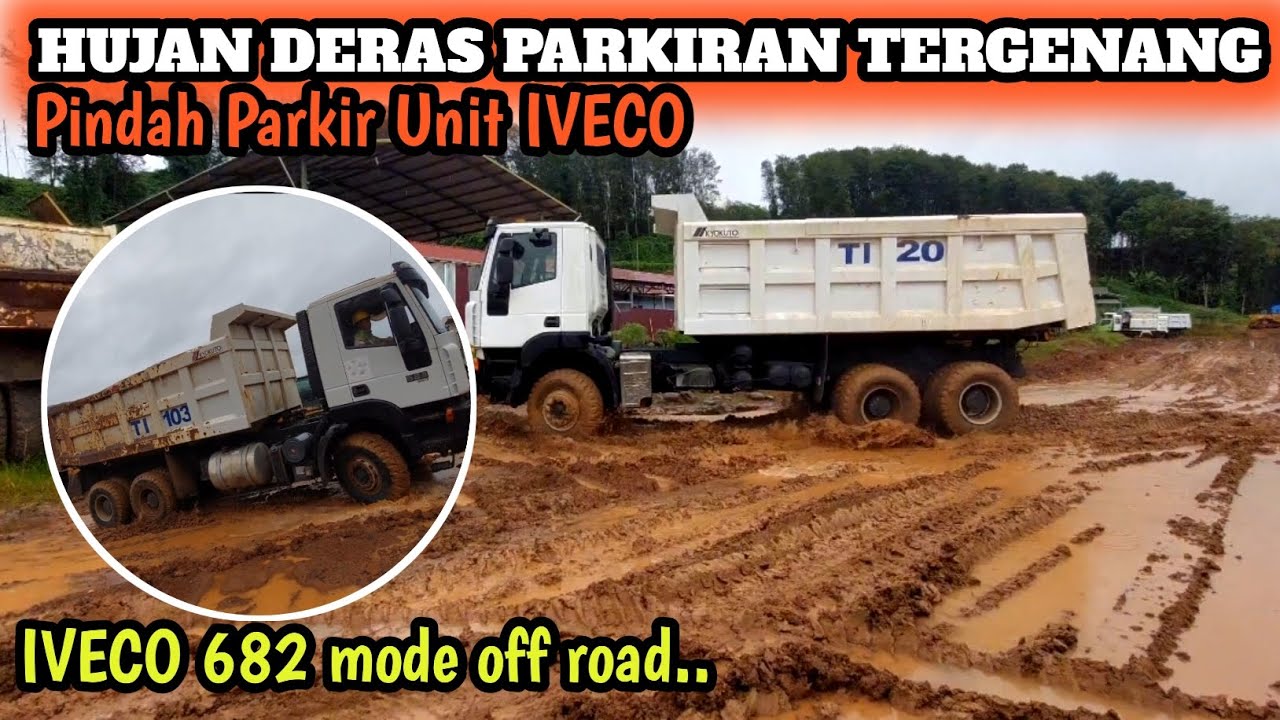 VLOG IVECO 682 MODE OFF ROAD TERJANG LUMPUR JALAN LICIN - YouTube