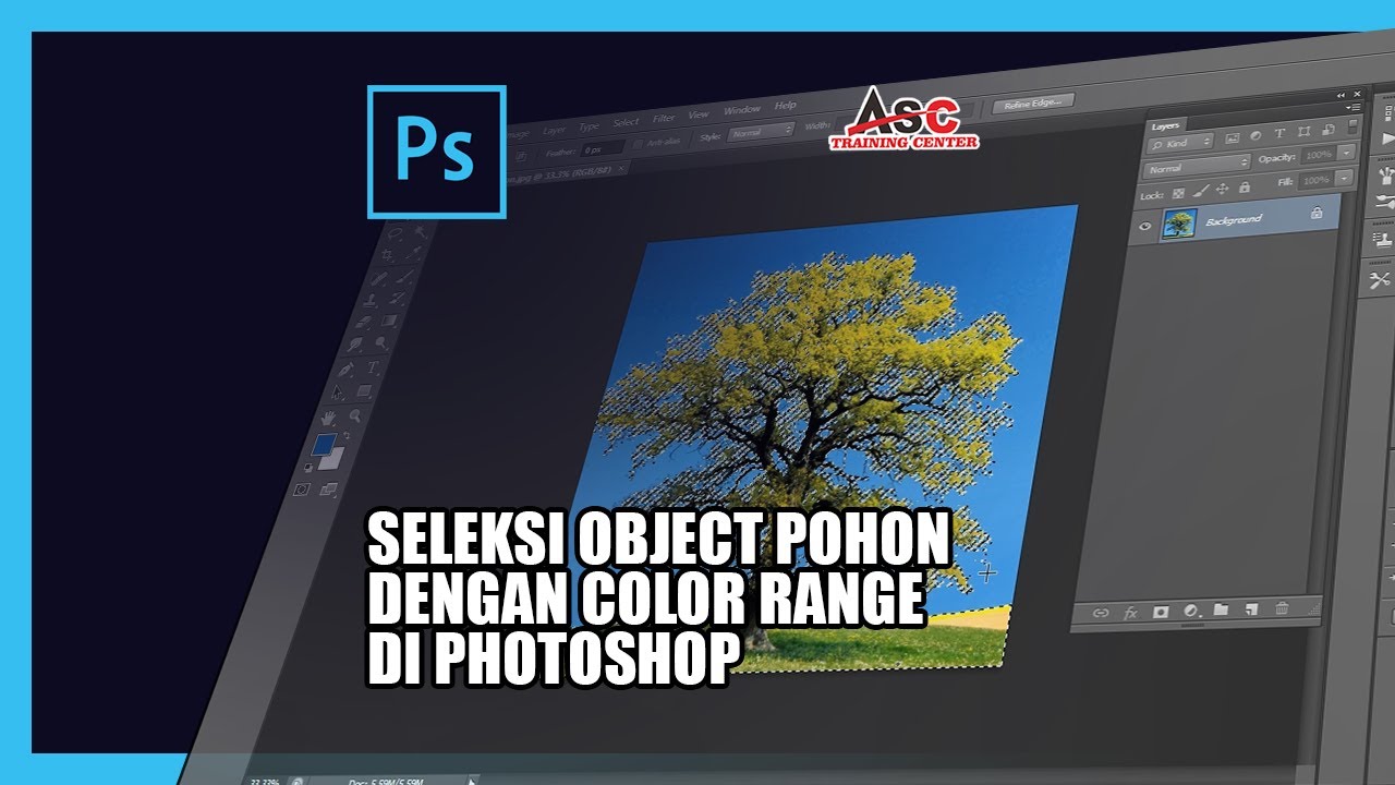 Tutorial Adobe Photoshop - Color Range - YouTube