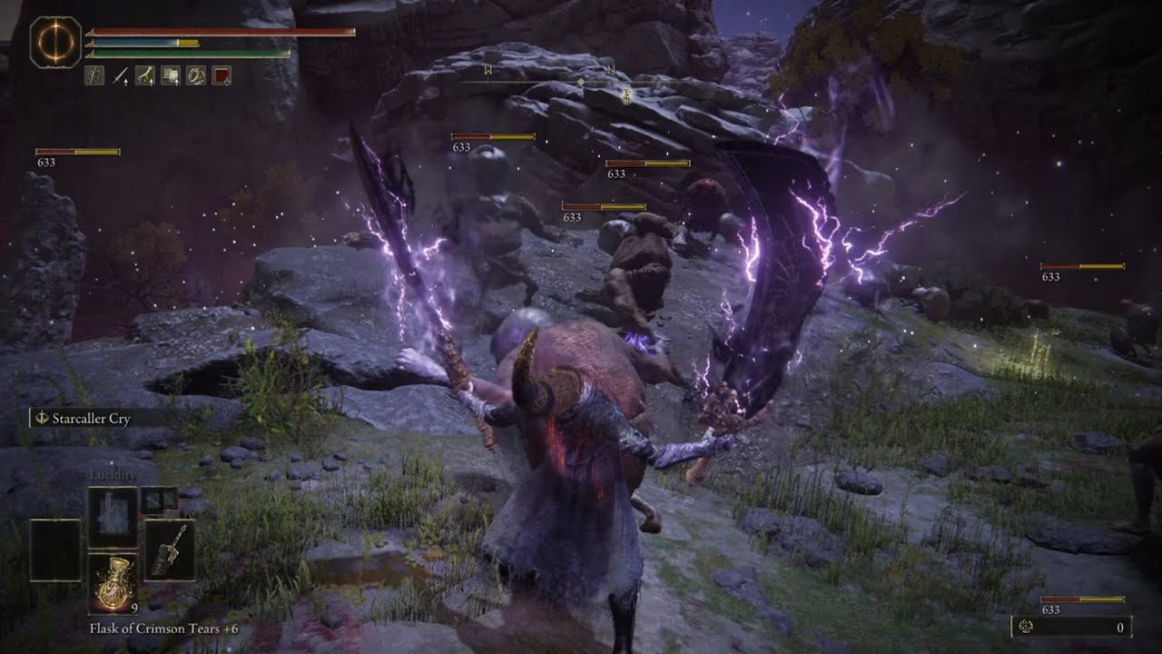 Mogwyn palace farm using Starscourge Greatsword - YouTube