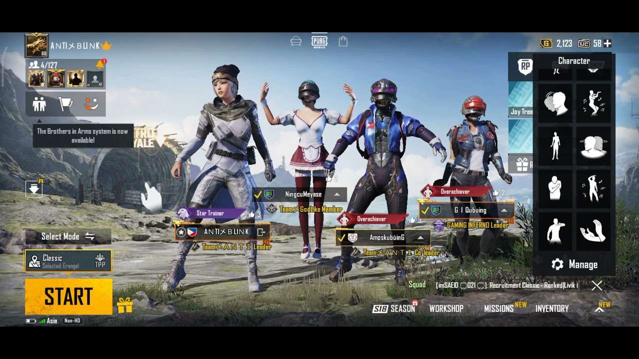 Godlike & GI squad Dance 🤣😂 Pro at emotes - YouTube