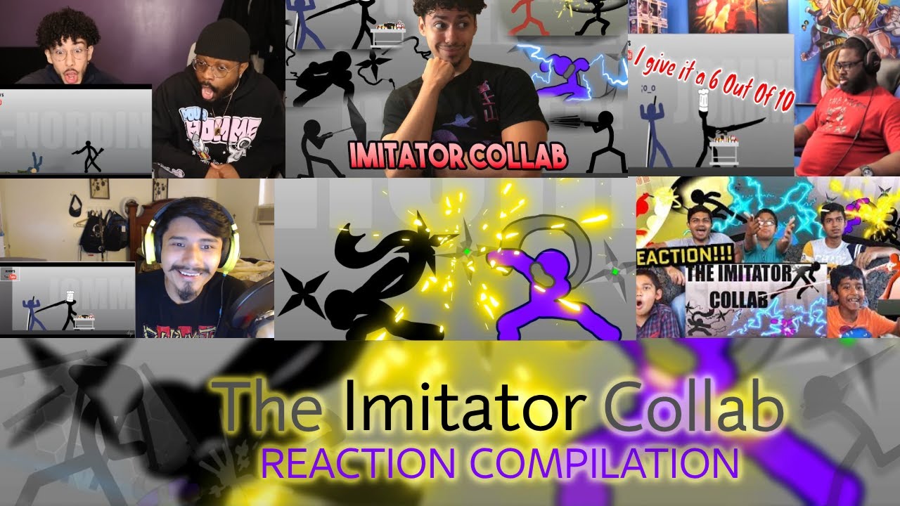 The Imitator Collab - Reaction Compilation - YouTube