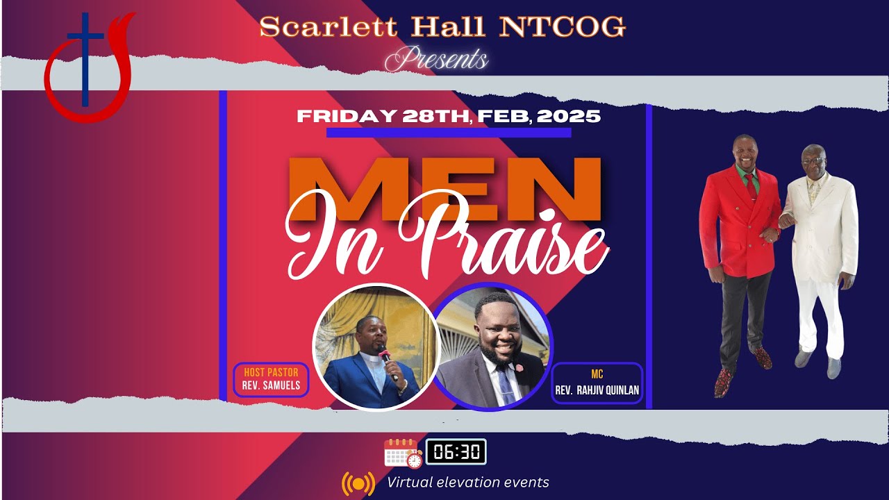 Scarlett Hall NTCOG || Men in Praise 2025 - YouTube