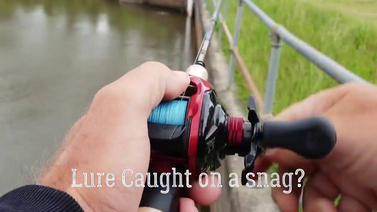 How to save a lure that is snagged - YouTube