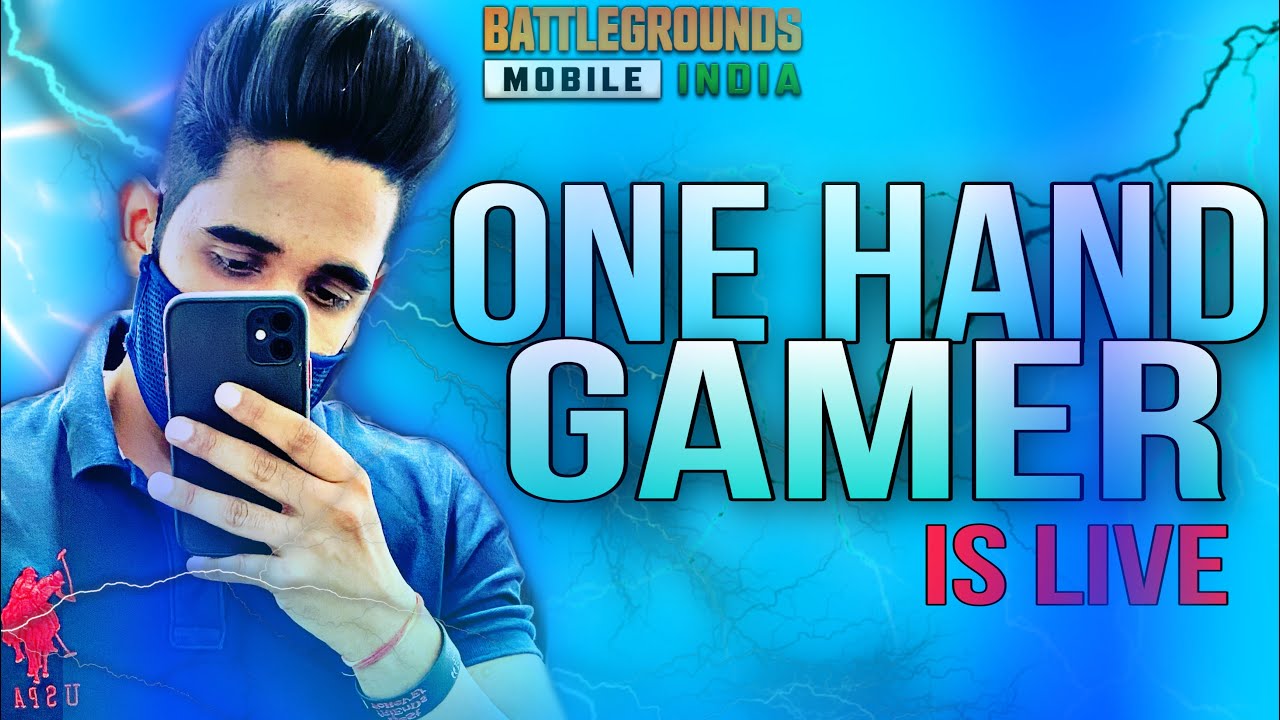 BGMI TOURNAMENT ️ with one hand gamer ️ - YouTube