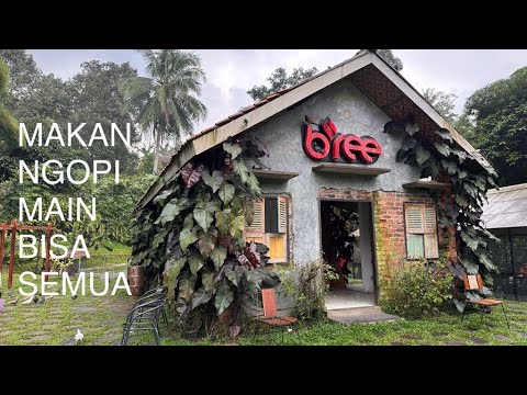 BREE Cijeruk coffee and Kitchen cafe bogor yang kids friendly - YouTube