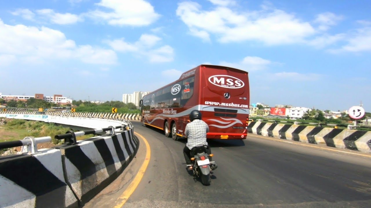 Brand New Mercedes Benz Multi Axle MG Coach Bus|MSS Travels(Chennai to ...