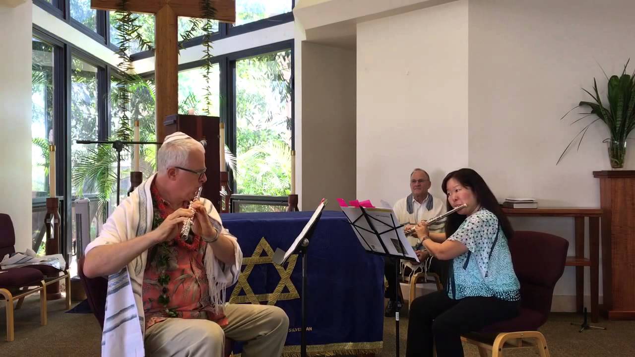 Flute Duet of Jewish Liturgical Music - YouTube
