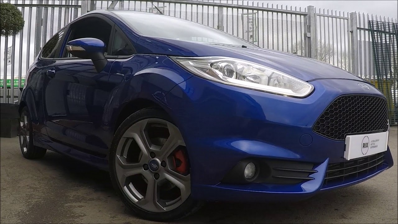 Ford Fiesta ST-3 Finished In Deep Impact Blue At Rix Motor Company ...