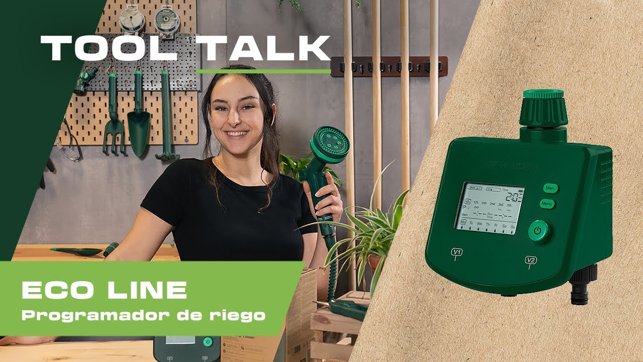 PARKSIDE - Tool Talk 🛠️ Programador de riego ECO LINE l ¡Tú puedes ...