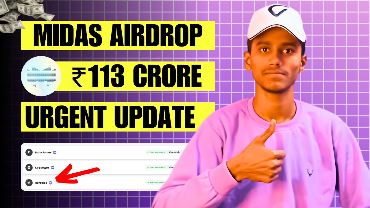 MIDAS Airdrop Update: HERCULES Role Claim Process | Midas Airdrop ...