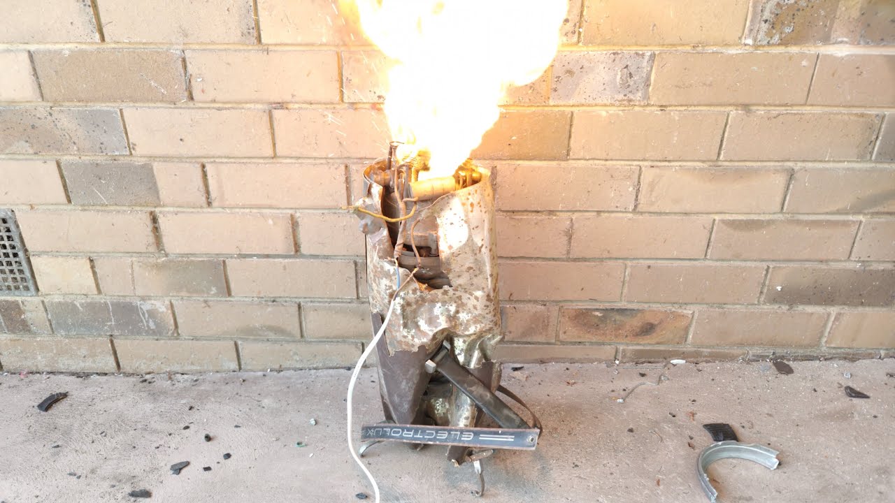 1940's Electrolux Z31 Vacuum Full Motor Burn Out - YouTube