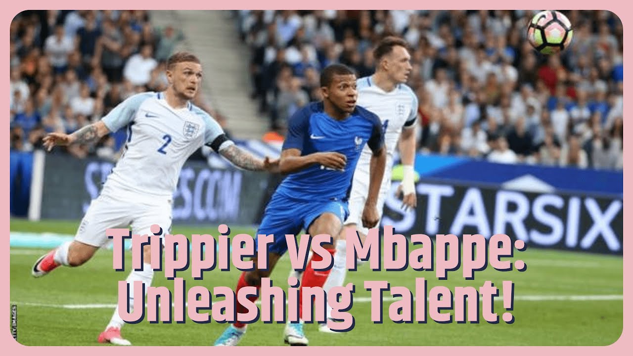 My son wants to walk out with Mbappe - Trippier - YouTube