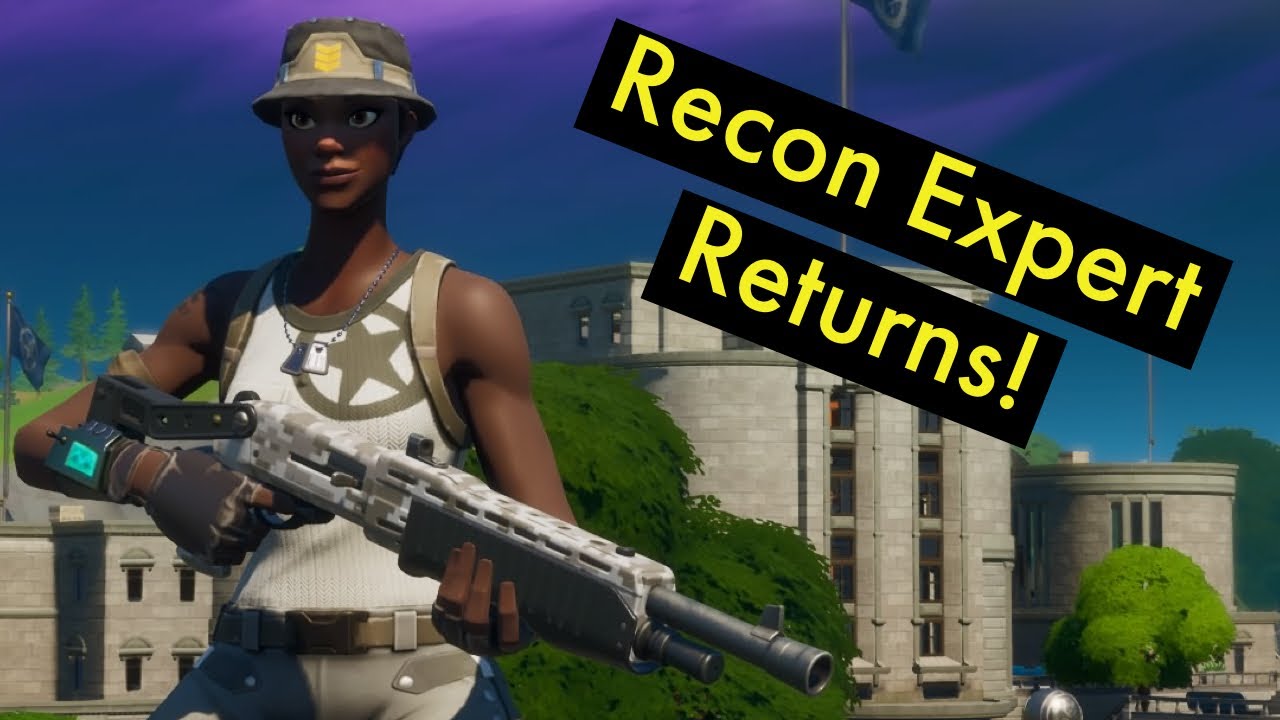 Fortnite Recon Expert Returns! (Cosmetic Review) - YouTube