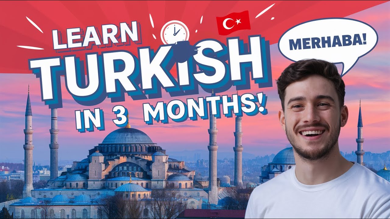 Learn Turkish in Just 3 Months: Daily Language Video/ Audio Lessons ...