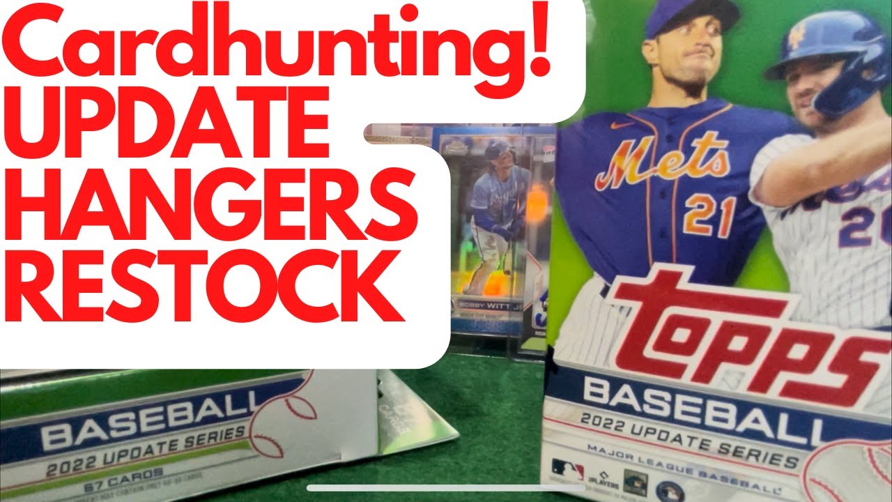 RESTOCK!!! Card Hunting for Topps Update Hanger Boxes - YouTube