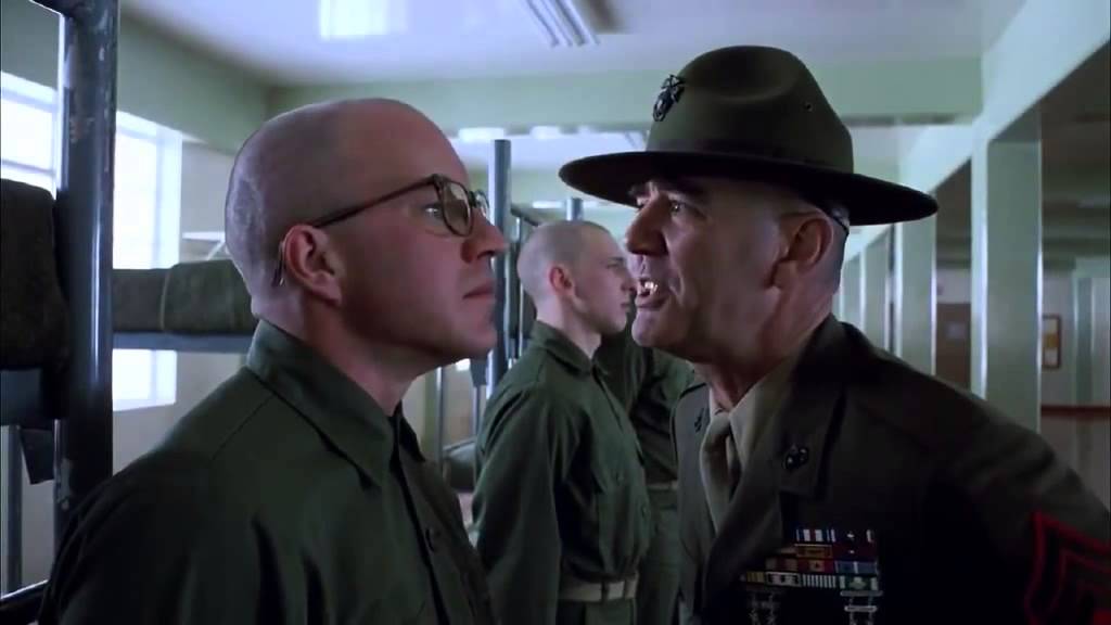 Sergeant Hartman's Best Line Ever! - YouTube
