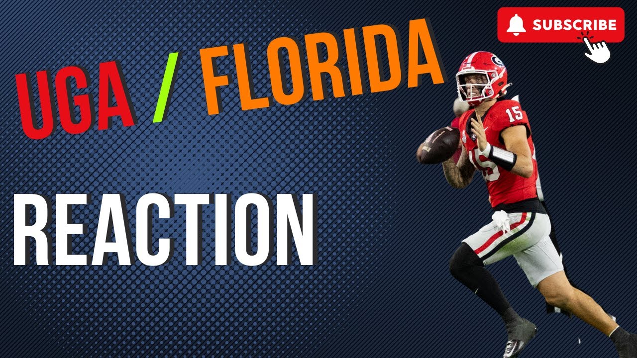 Georgia vs Florida Reaction | WTH Is Up With All The Carson Beck Interceptions? - YouTube