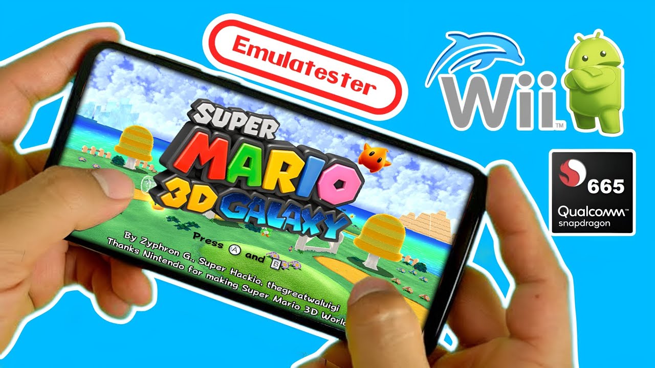ASÍ SE VE "SUPER MARIO 3D GALAXY" EN UN SNAPDRAGON 665 | DOLPHIN ...