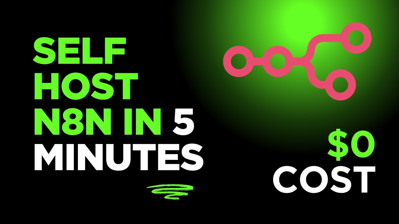 Self Host n8n Locally: For Beginners | n8n Docker - YouTube