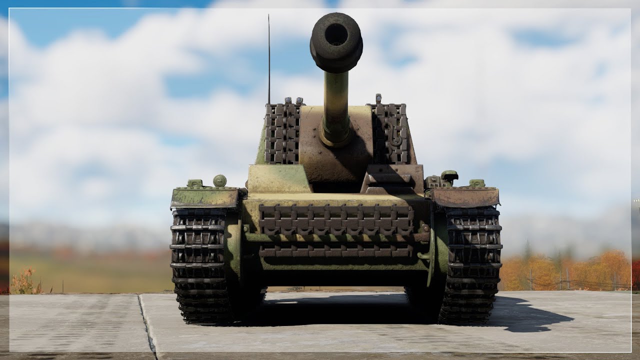 GERMANY'S EXPERIMENTAL TANK DESTROYER - YouTube