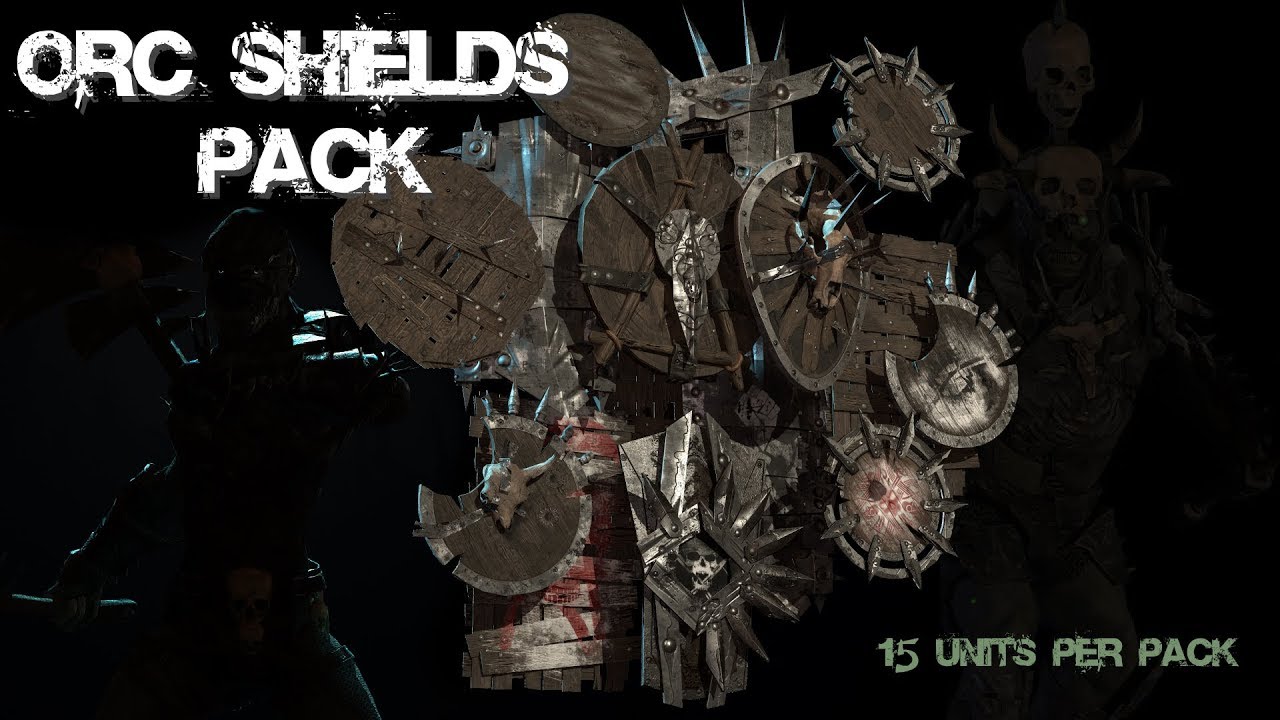 Orc shields preview - YouTube