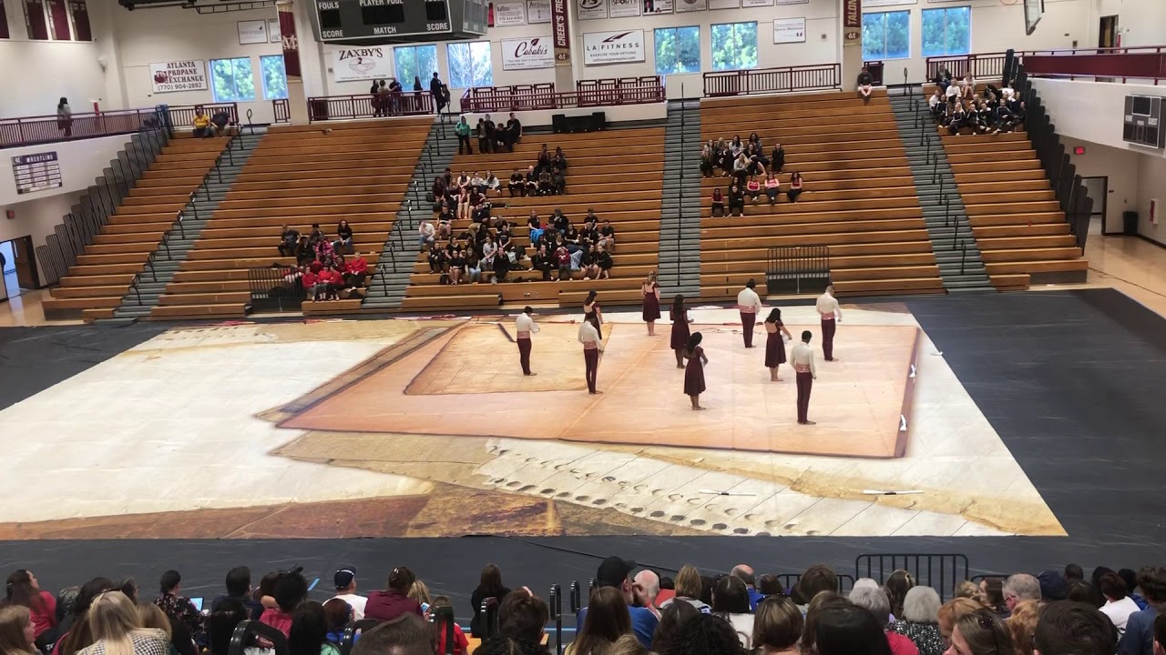 McEachern high school winterguard 2019 - YouTube