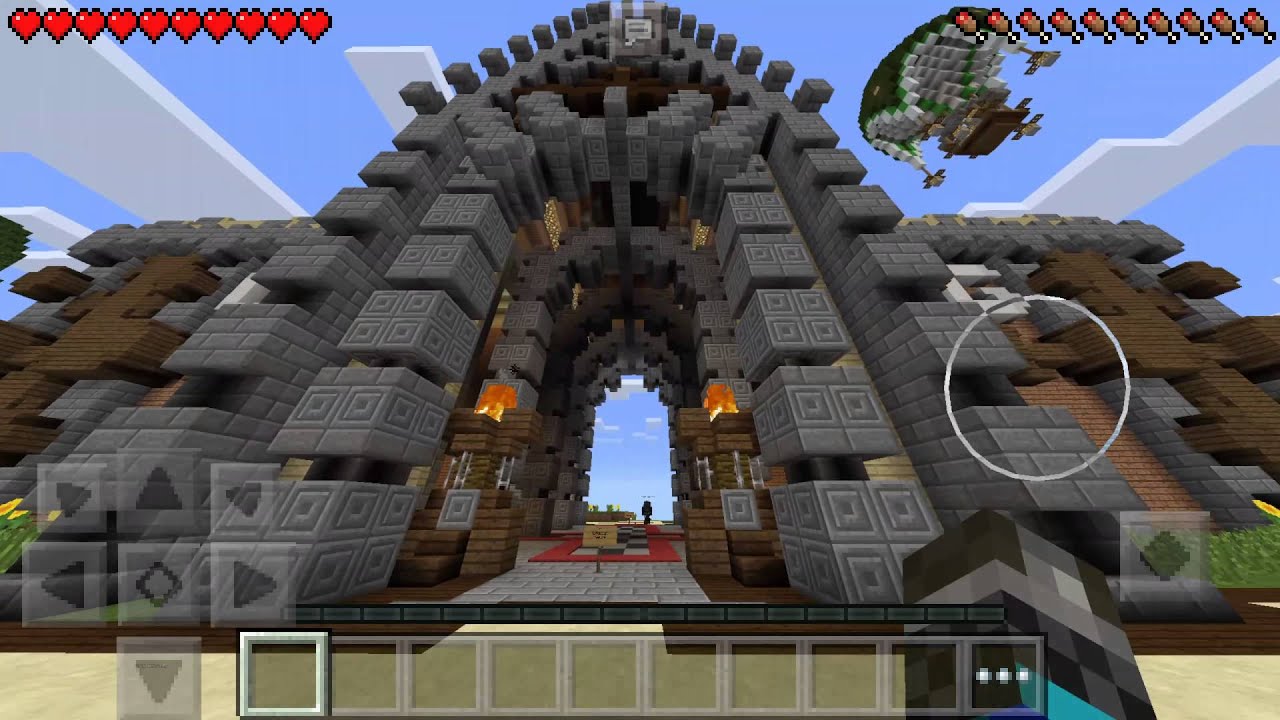 Minecraft pocket edition lifeboat server - YouTube