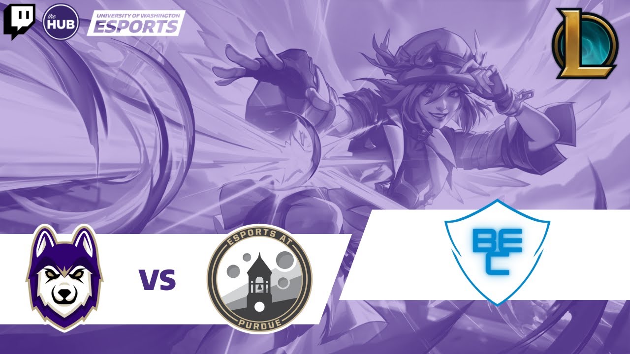 League of Legends | BEC West Playoffs Semifinals | UW Esports vs ...
