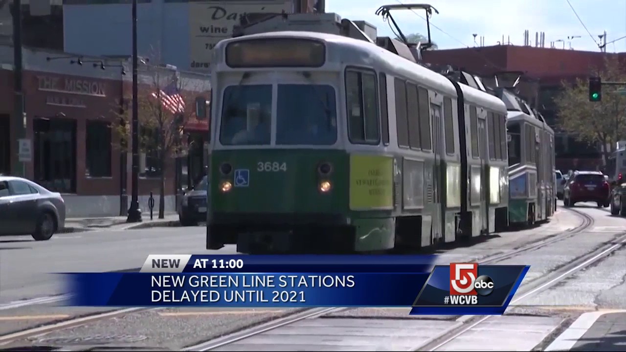 New Green Line expansion stations delayed until 2021 - YouTube