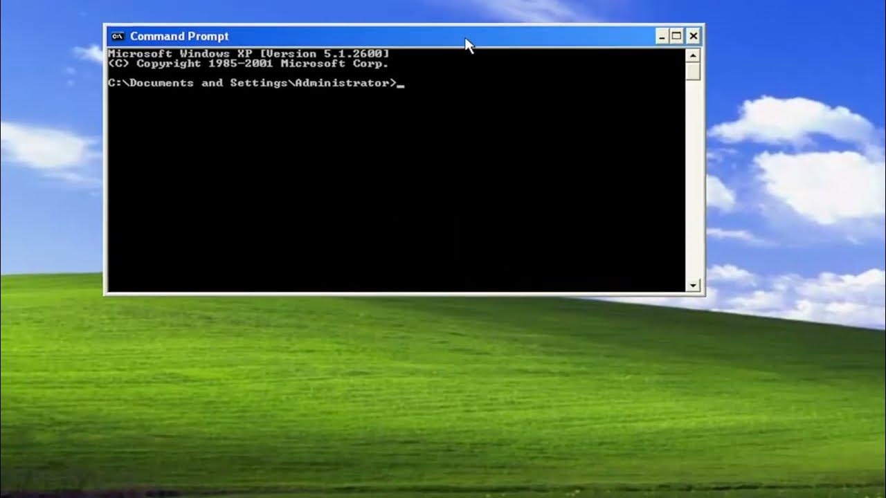 How to Run Cmd as Admin in Windows XP - YouTube