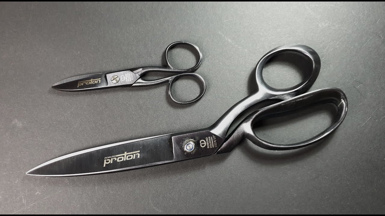 Robuso SCISSORS - How to cut technical fabrics - YouTube