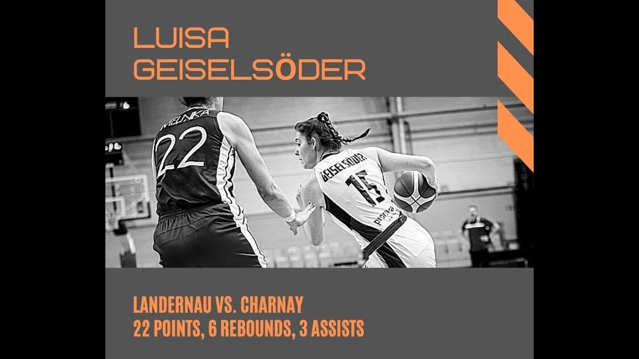 Highlights Luisa Geiselsöder vs Charnay - YouTube