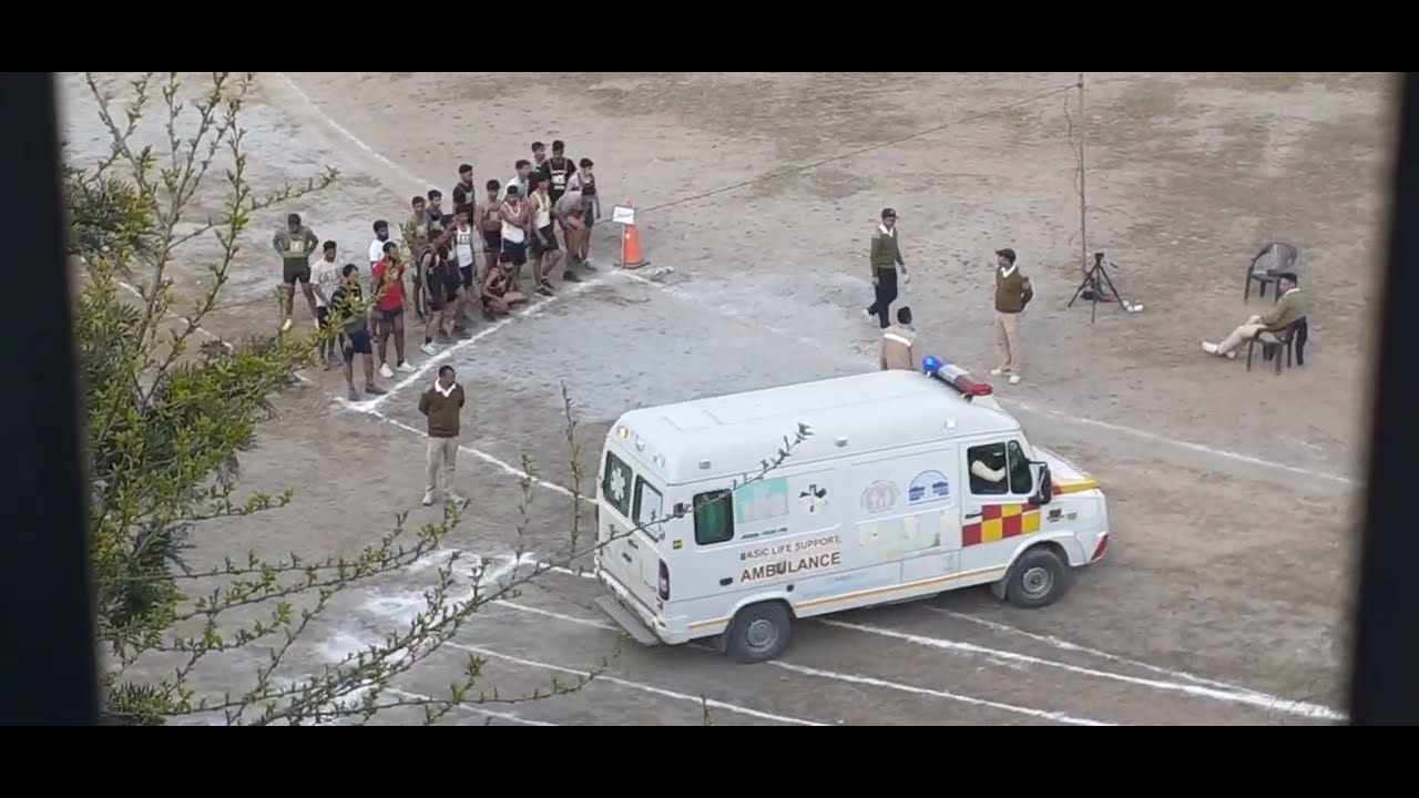 hp police physical at 3rd IRBn pandoh ground 1500m🔥 🇮🇳😱#viral #trending ...