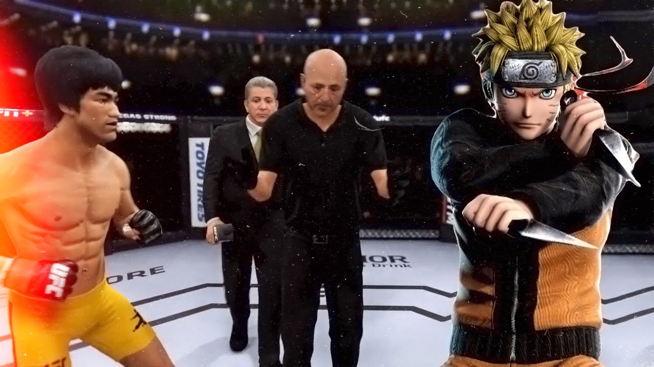 UFC 4 | Bruce Lee vs. Naruto Uzumaki PS5 - YouTube