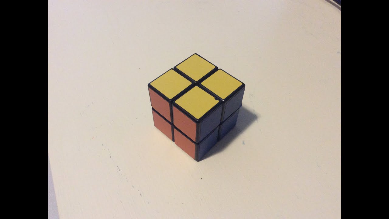Easiest Way to Solve the 2x2 Rubik's Pocket Cube - YouTube