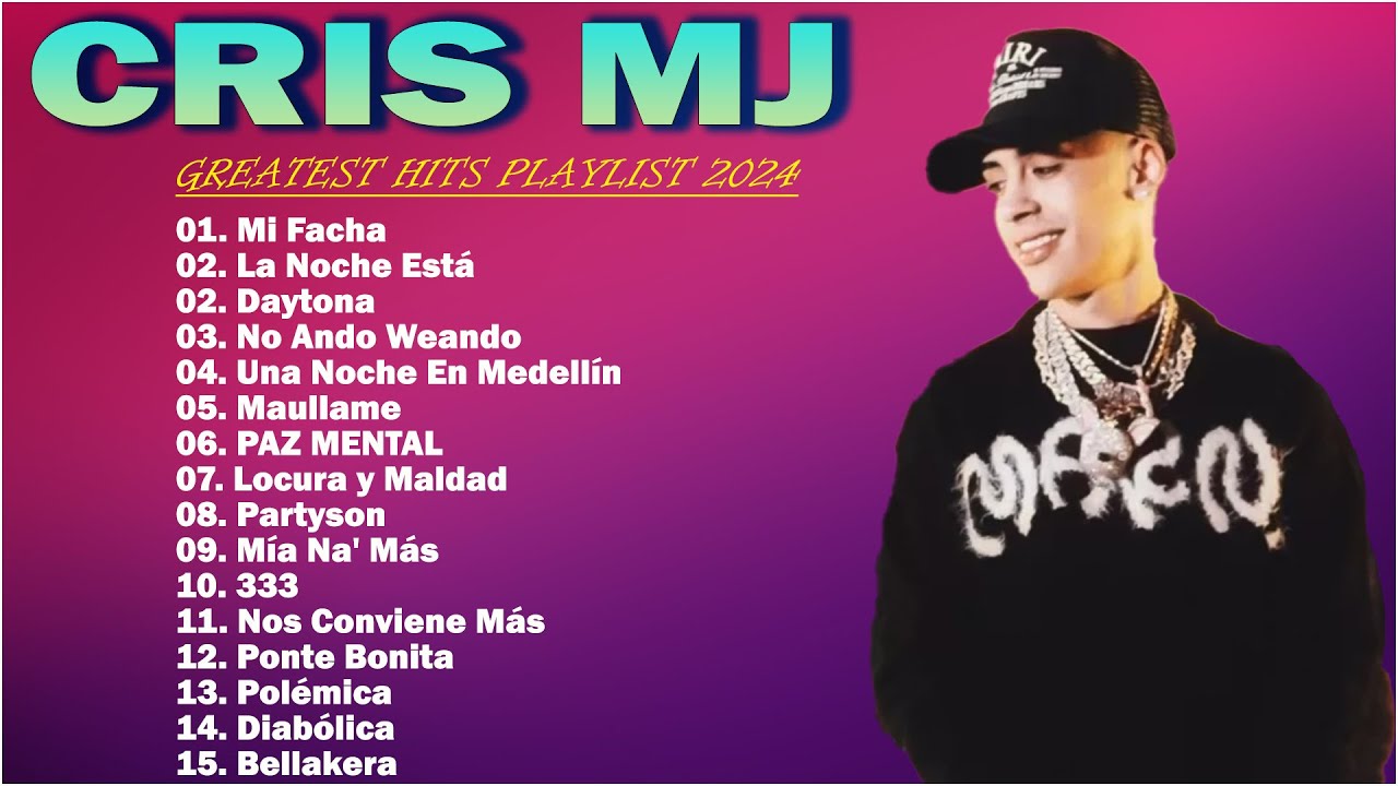 WELCOME TO MY WORLD 💥 CRIS MJ (FULL ALBUM/ÁLBUM COMPLETO) 2024 💯 - YouTube