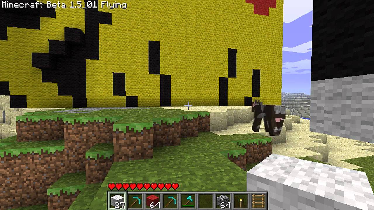 Minecraft - Pikachu Statue - YouTube
