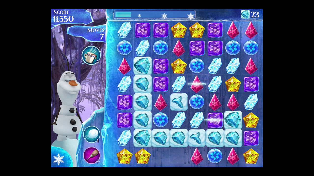 Disney Frozen Free Fall Level 111 - YouTube