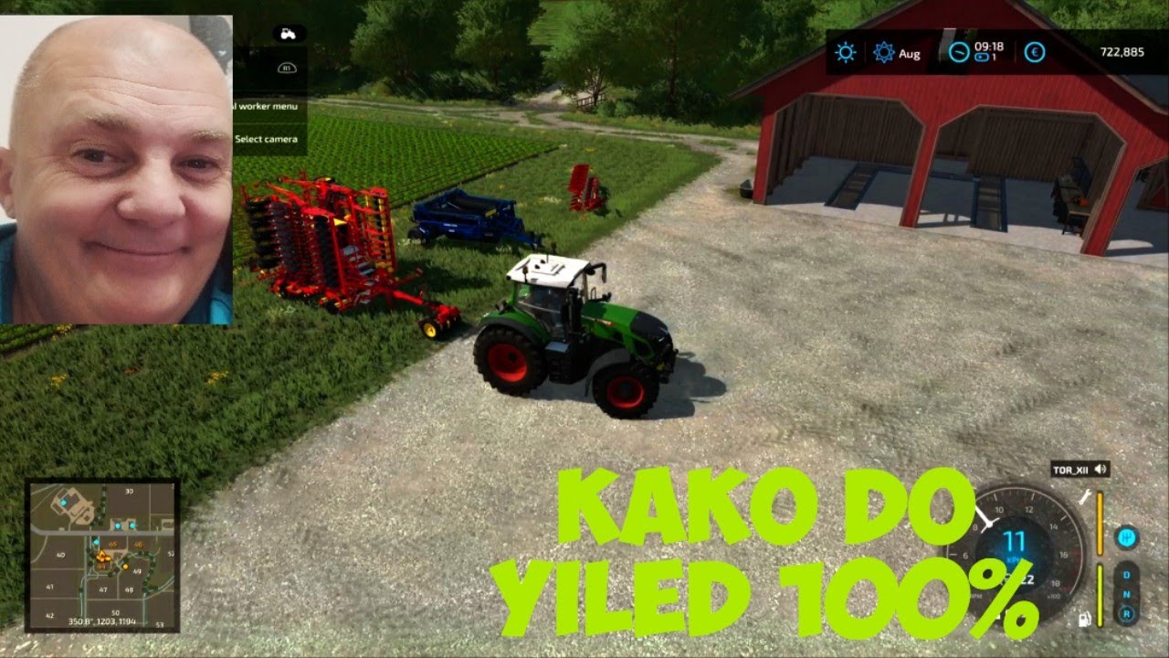 Najbrži način za 100% yield u Farming Simulatoru 22! #fs22 #farming ...