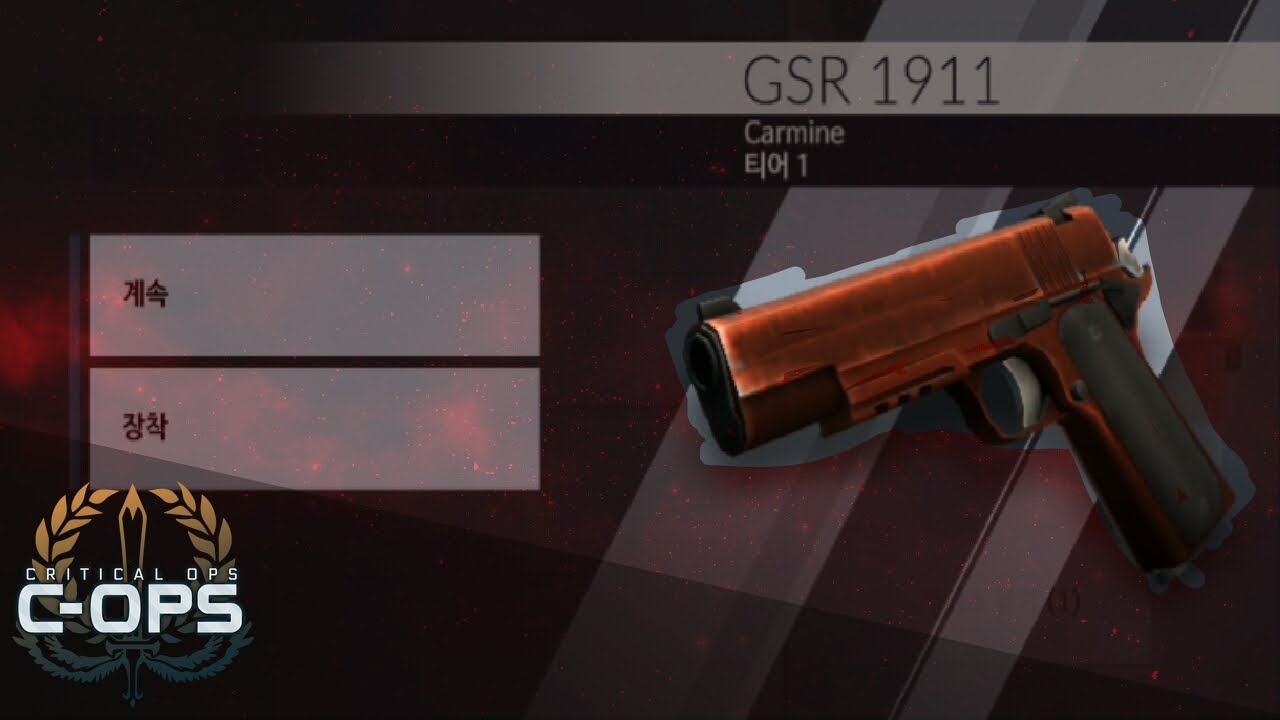 SKIN PARA A GSR 1911 GRAU 1 😥 - CRITICAL OPS! - YouTube