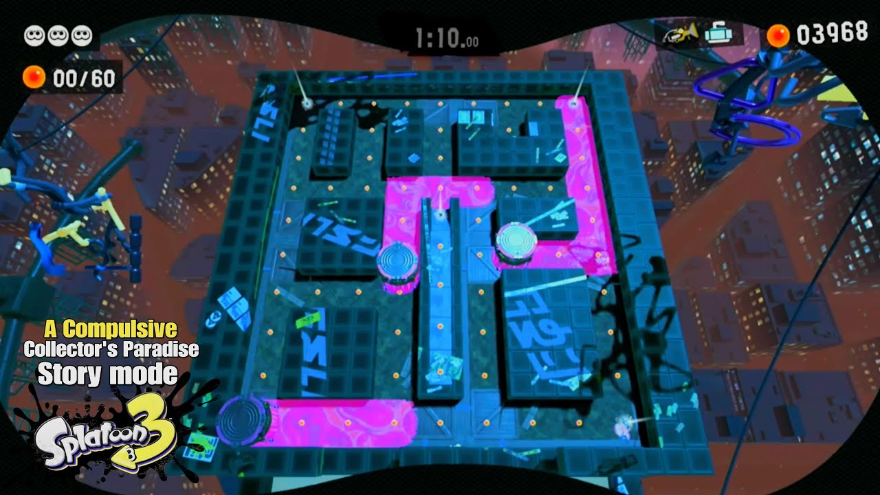 Splatoon 3 Story mode - A Compulsive Collector's Paradise "Maze egg ...