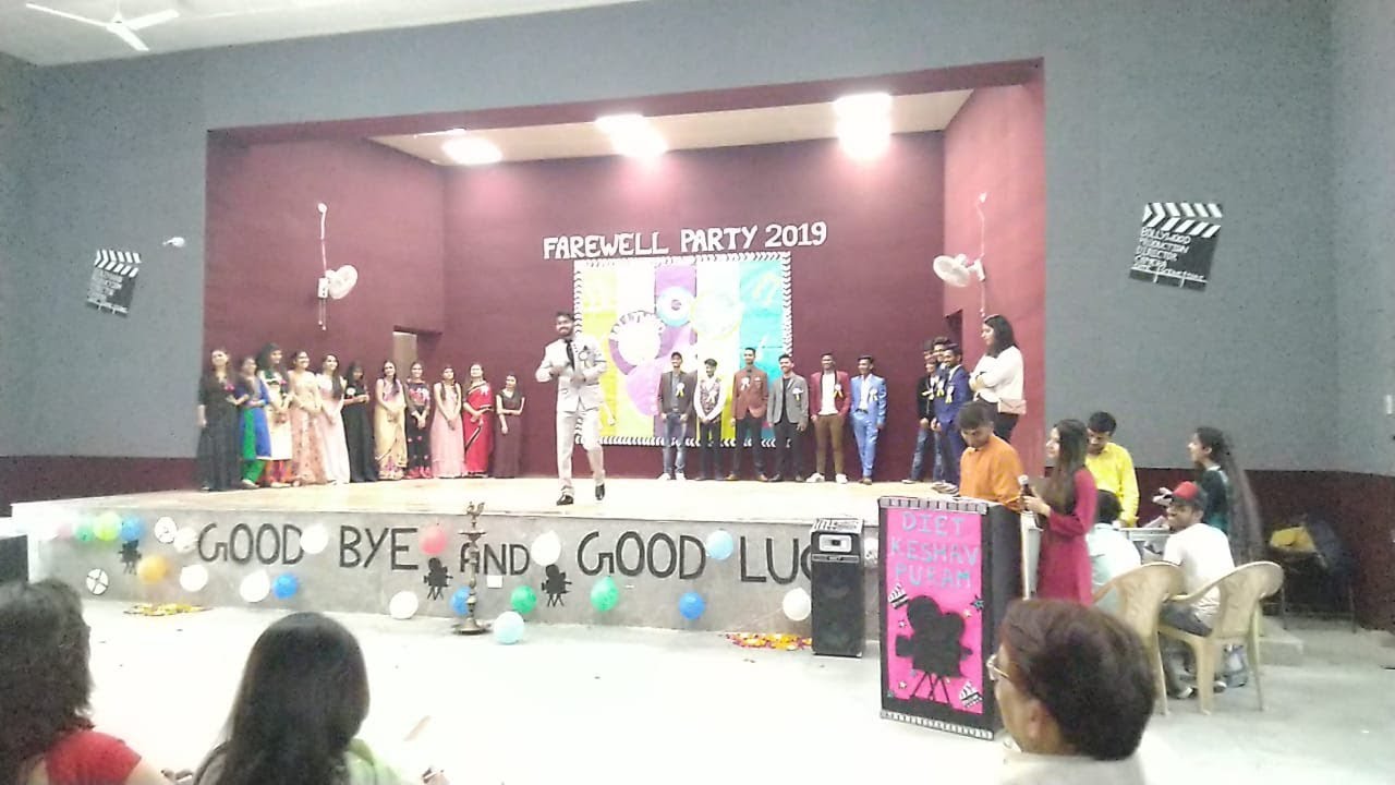 DIET keshav puram यादगार पल farewell 2019 - YouTube
