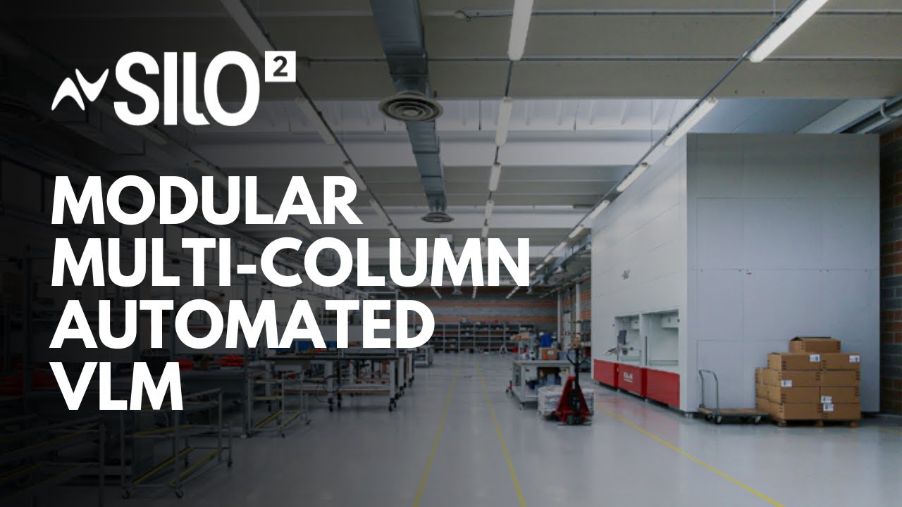 SILO² - Multi-column Vertical Lift Module for intensive storage - YouTube
