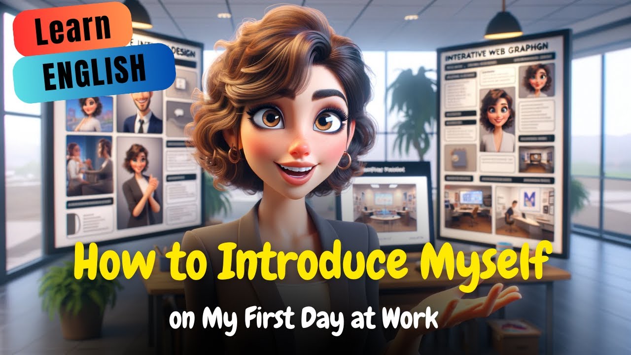 How to Introduce Myself on My First Day at Work | English Speaking ...