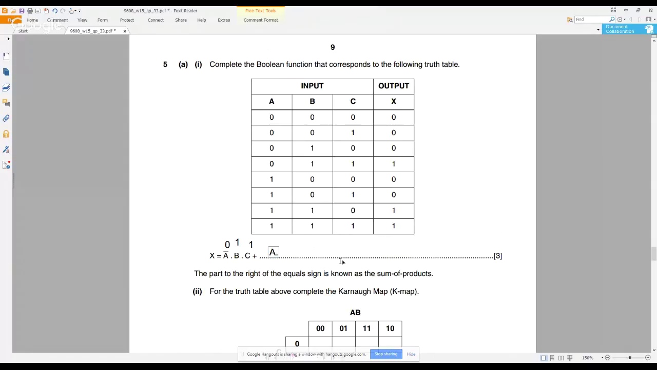 CIE A2 Computer Science 9608 | W15 P33 | Solved Past Paper - YouTube
