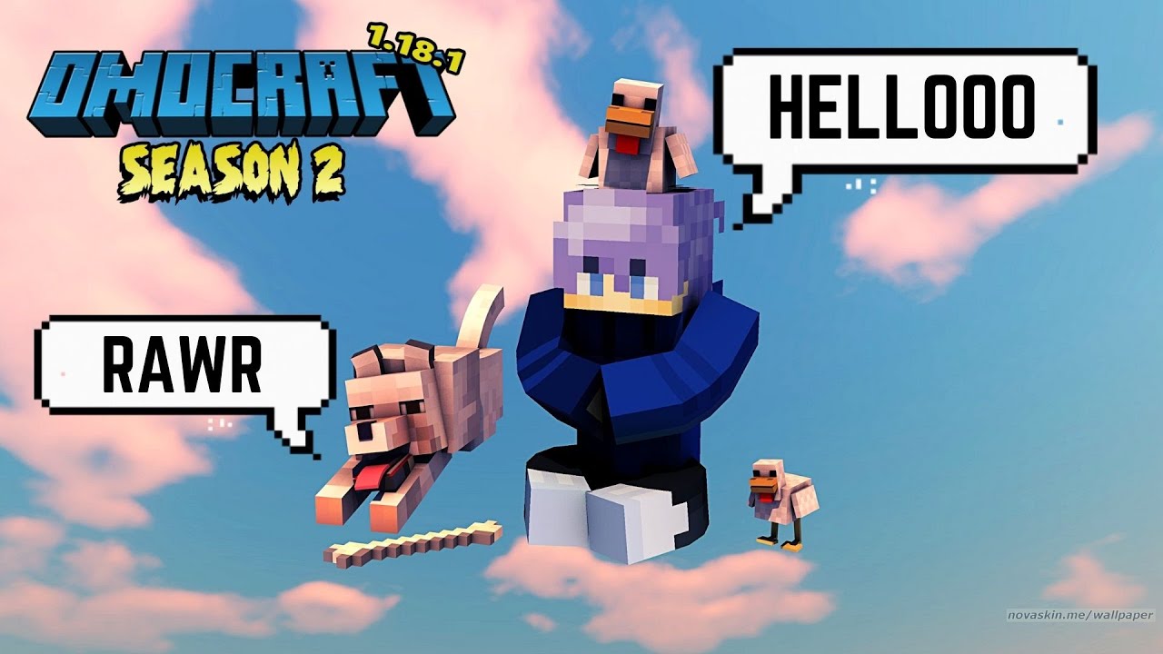 OMOCRAFT S2 - I GOT MY FIRST PET IN MINECRAFT! || MINECRAFT - YouTube