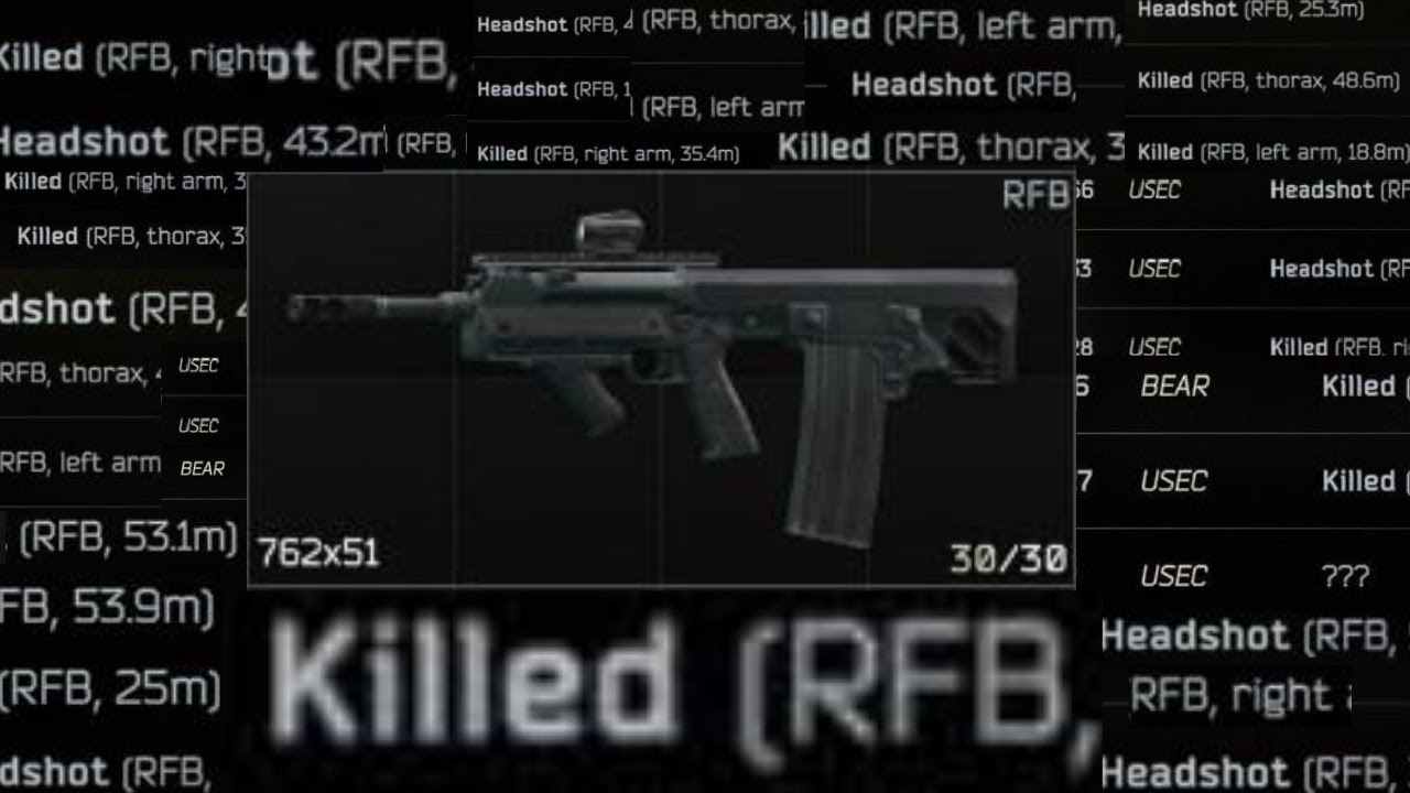 TARKOVS RFB: the ONLY gun you need. - YouTube
