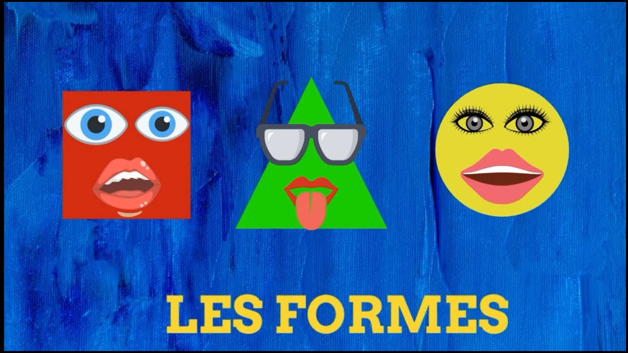 Les formes, carré, cercle, triangle - chanson - Shape song - YouTube